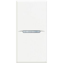 Bticino Axolute - Invertitore Assiale 1M 16A Bianco